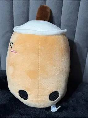 Toys | Kawaii Bubble Tea Boba Plush Stuffed Animal Smiling Milk Tea ...